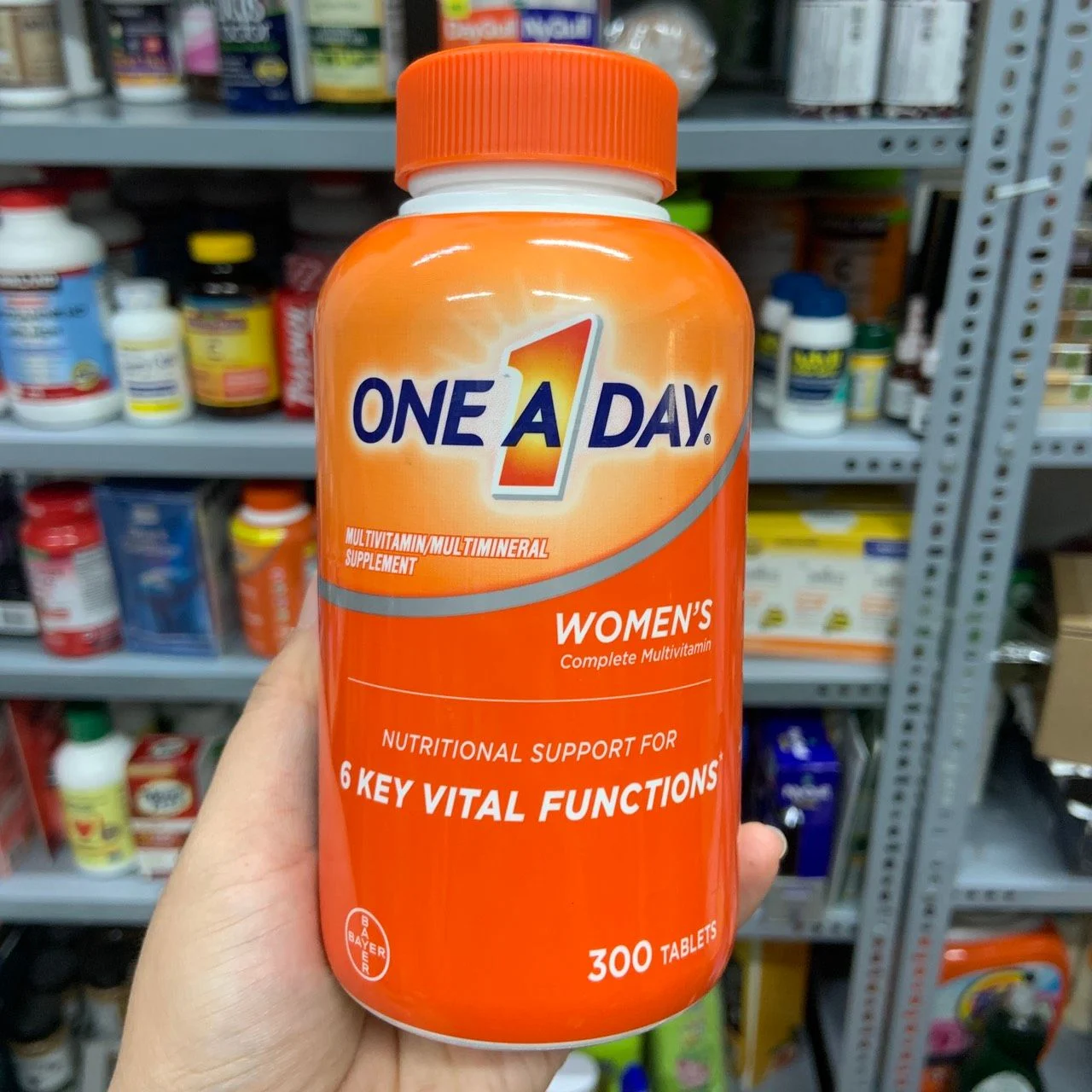 One a day, Viên uống One a day Men's , Women's 50+ Multivitamin 300 ...